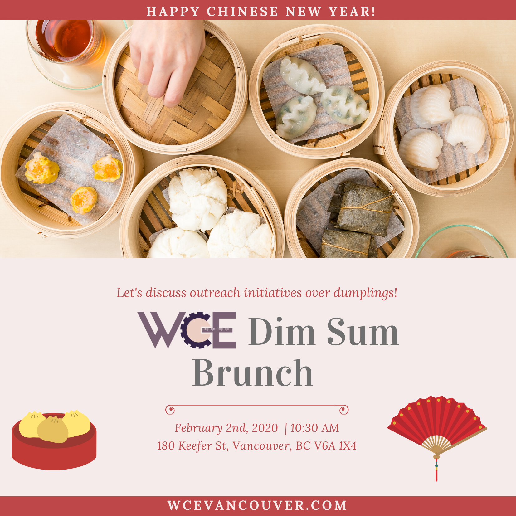 WCE Dim Sum Brunch – Women in Consulting Engineering